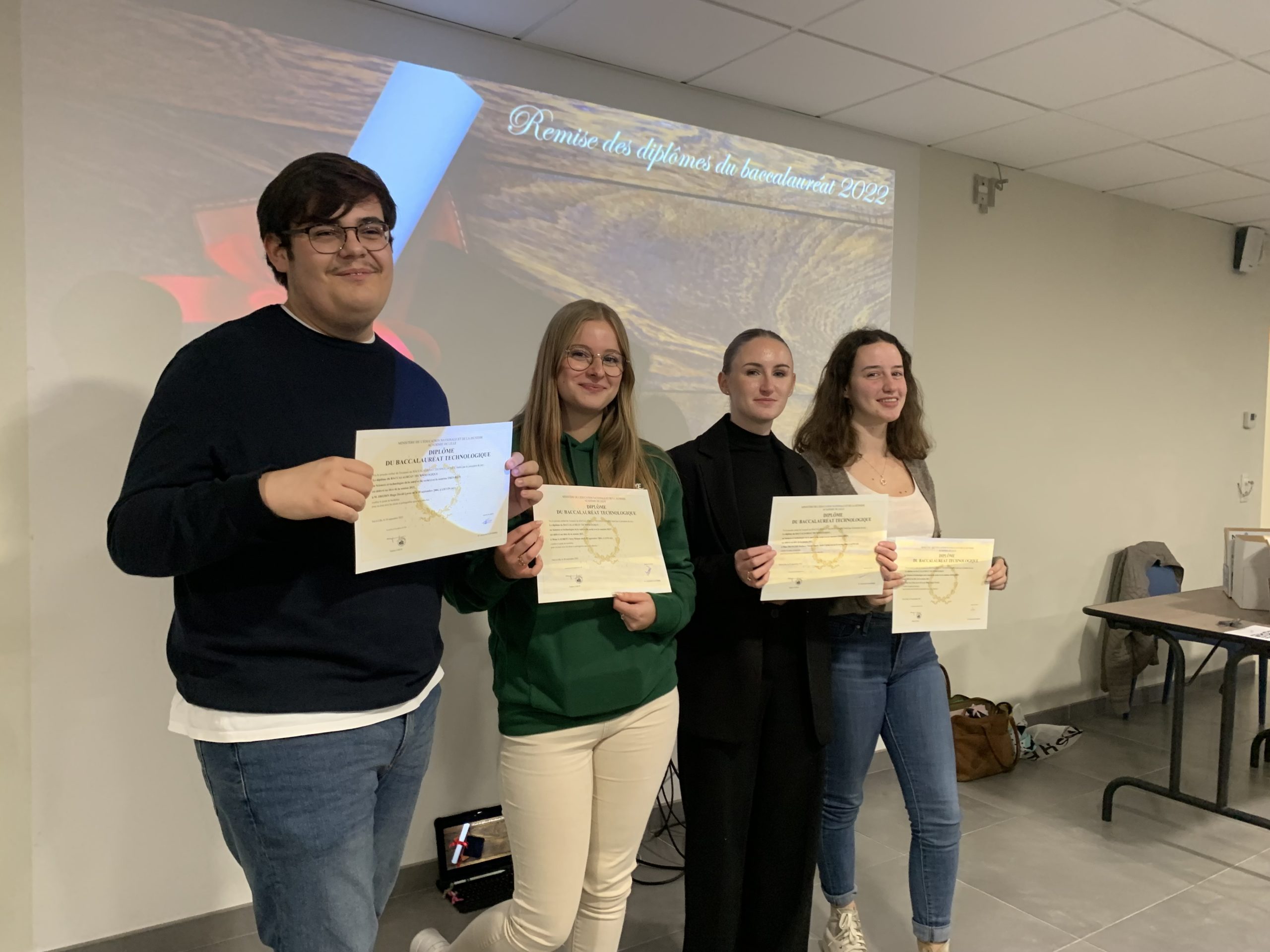 Remise des diplômes du bac